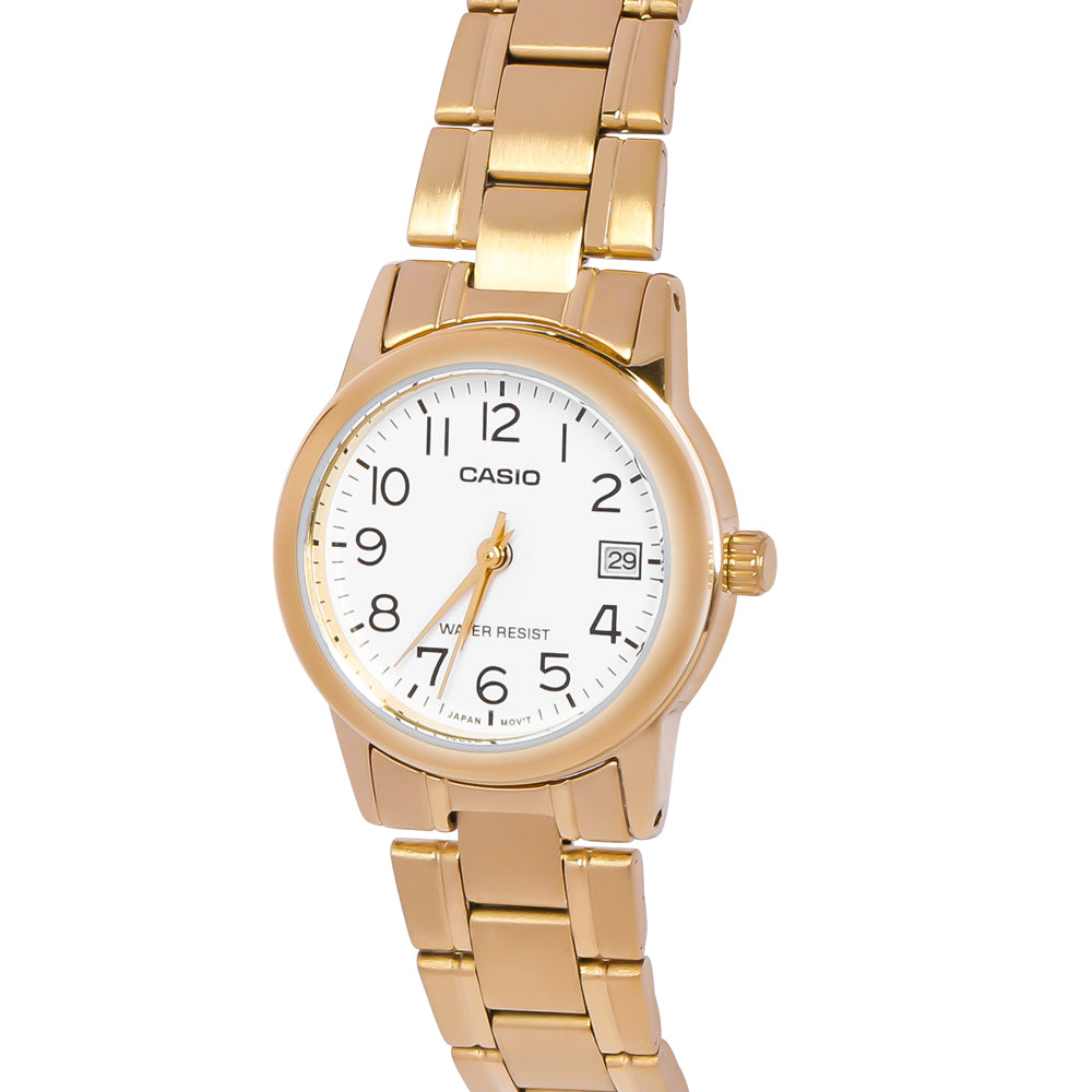 Casio Ladies Dress Watch LTP-V002G-7B2UDF – Ocampo's Fine Jewellery